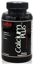 Saba Calcium Plus bone health supplement