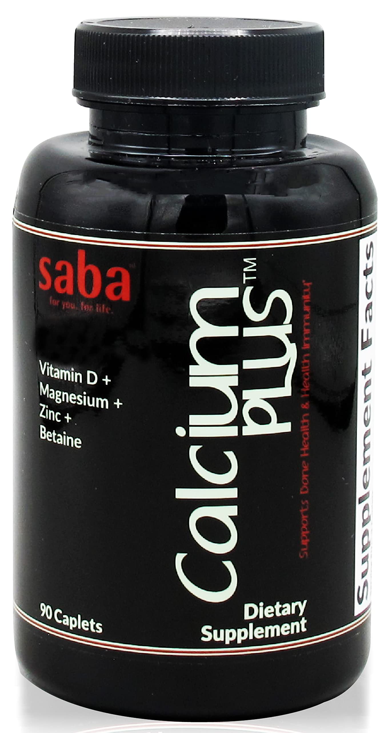 Saba Calcium Plus bone health supplement