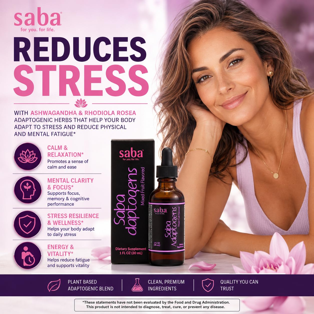 Saba herbal drops for immune support