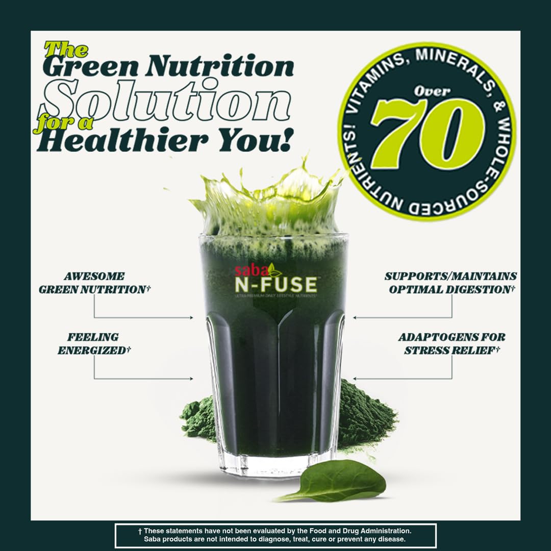 Saba N-Fuse superfoods for active lifestyle