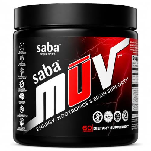Saba nootropic brain supplement capsules