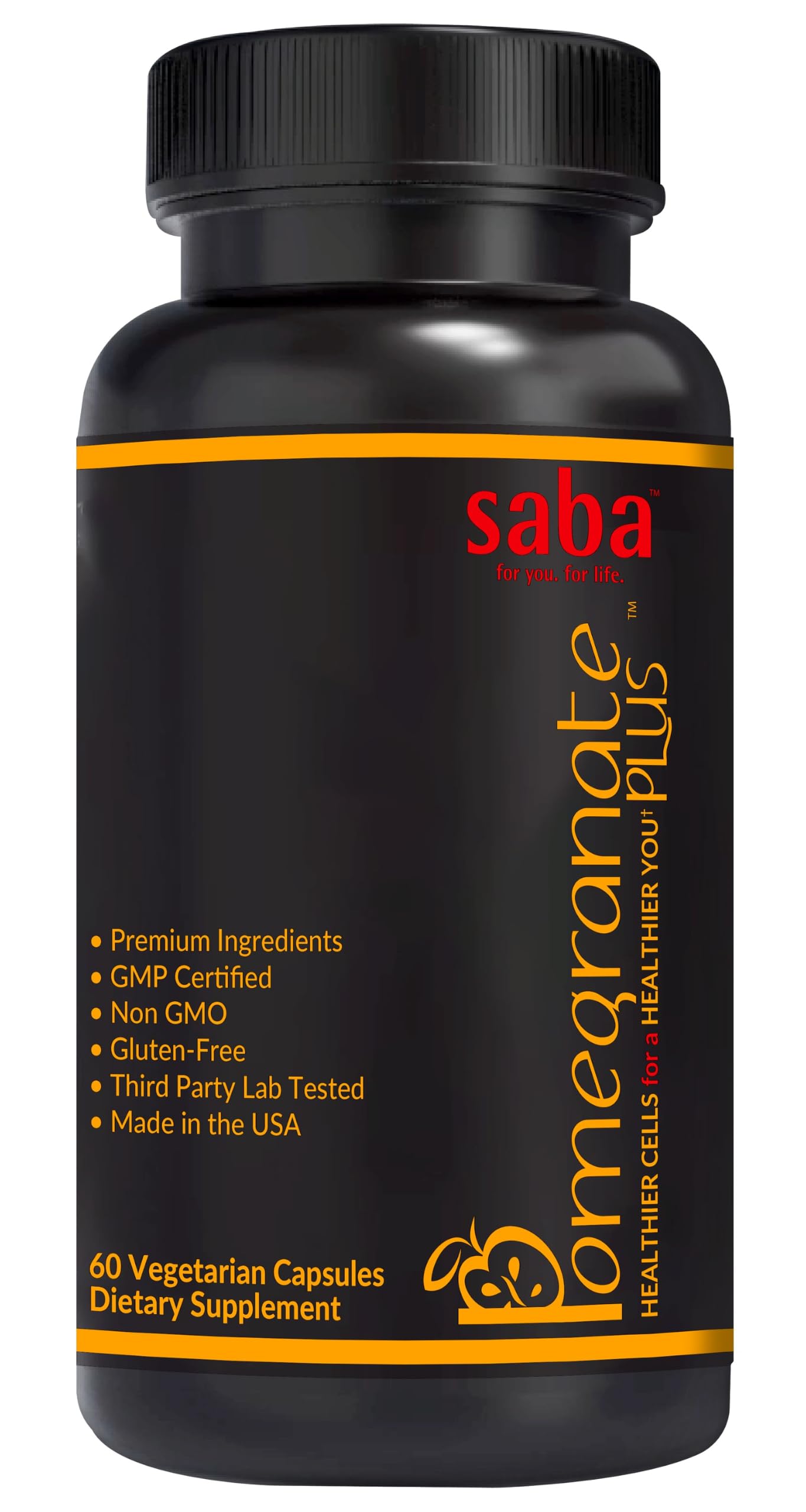 Saba Pomegranate Plus blended vitamin benefits