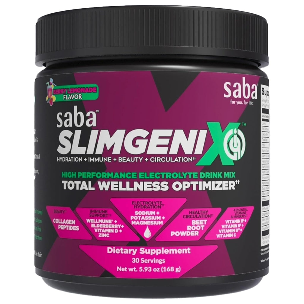 Saba SlimGenix IQ electrolyte powder