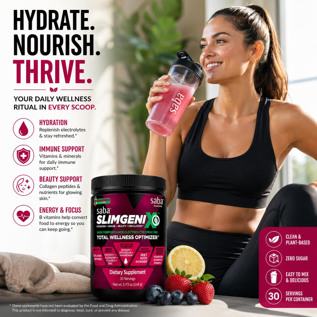 Saba SlimGenix IQ hydration solution