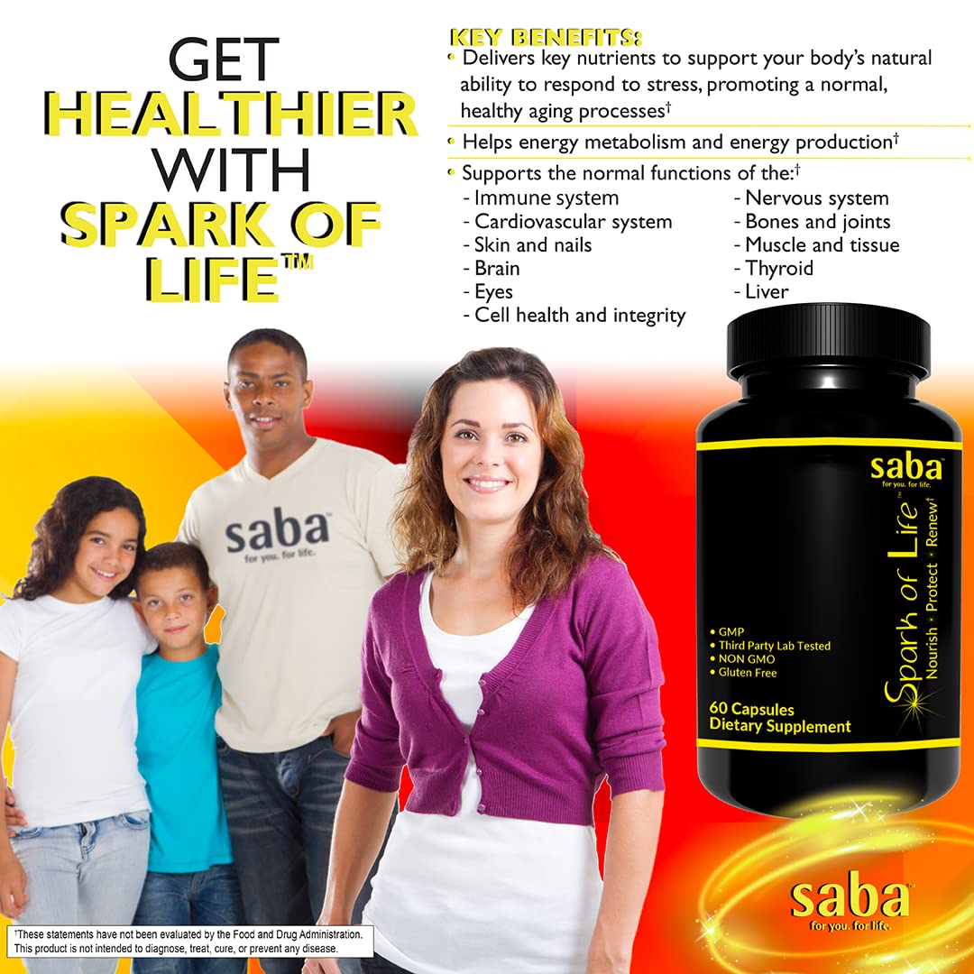 Saba Spark for optimal wellness