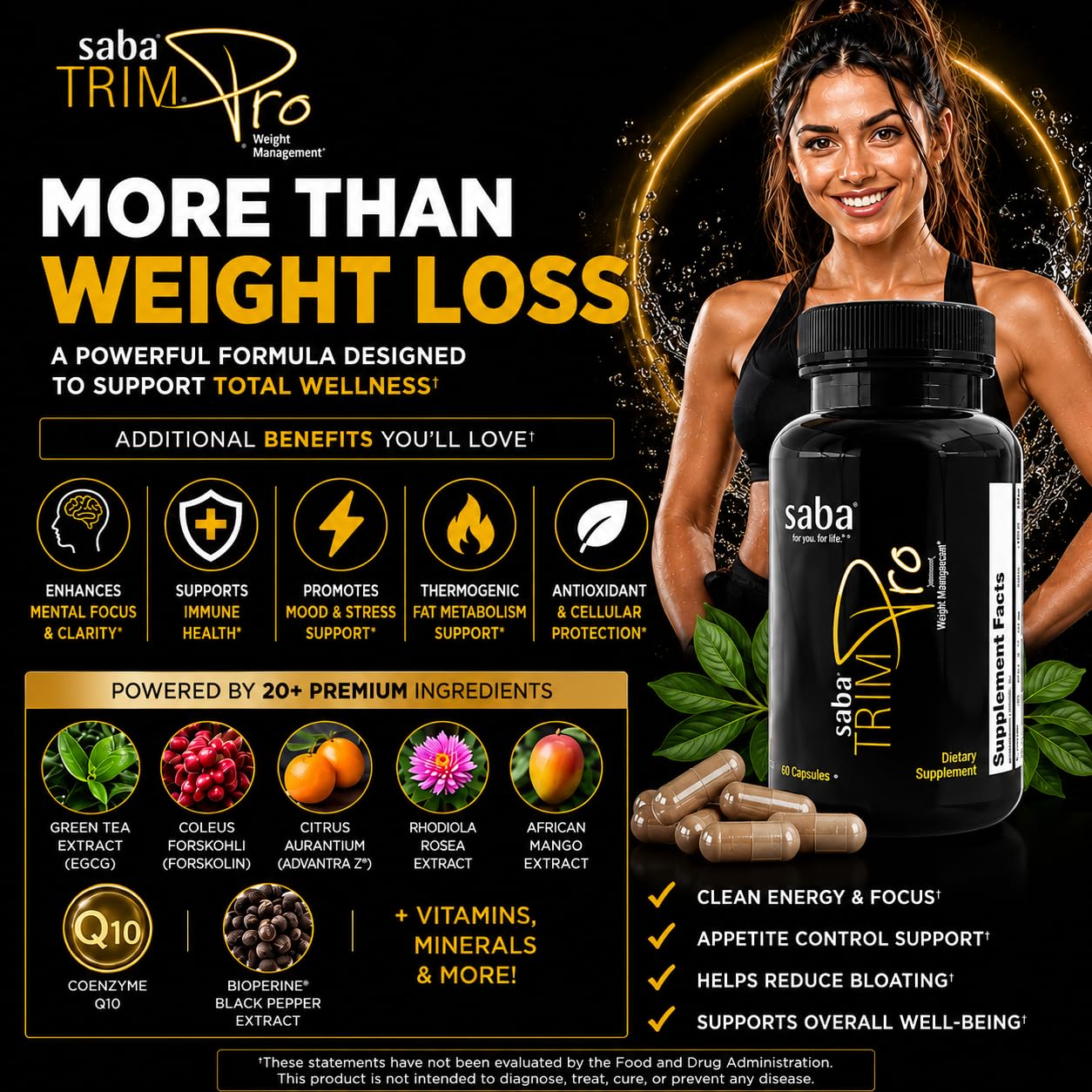 Saba TrimPro for active lifestyle