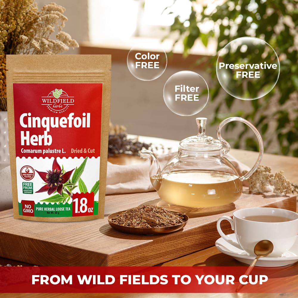 Sabelnik Cinquefoil tea for herbal infusion