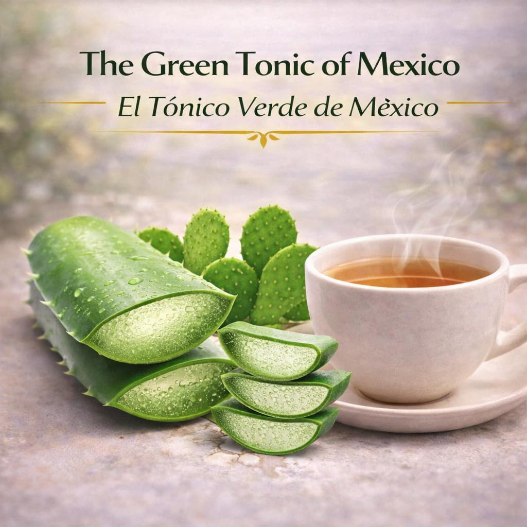 Sábila and Nopal tea benefits