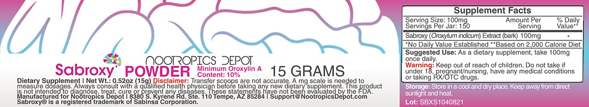 Sabroxy Oroxylin-A multivitamin for men