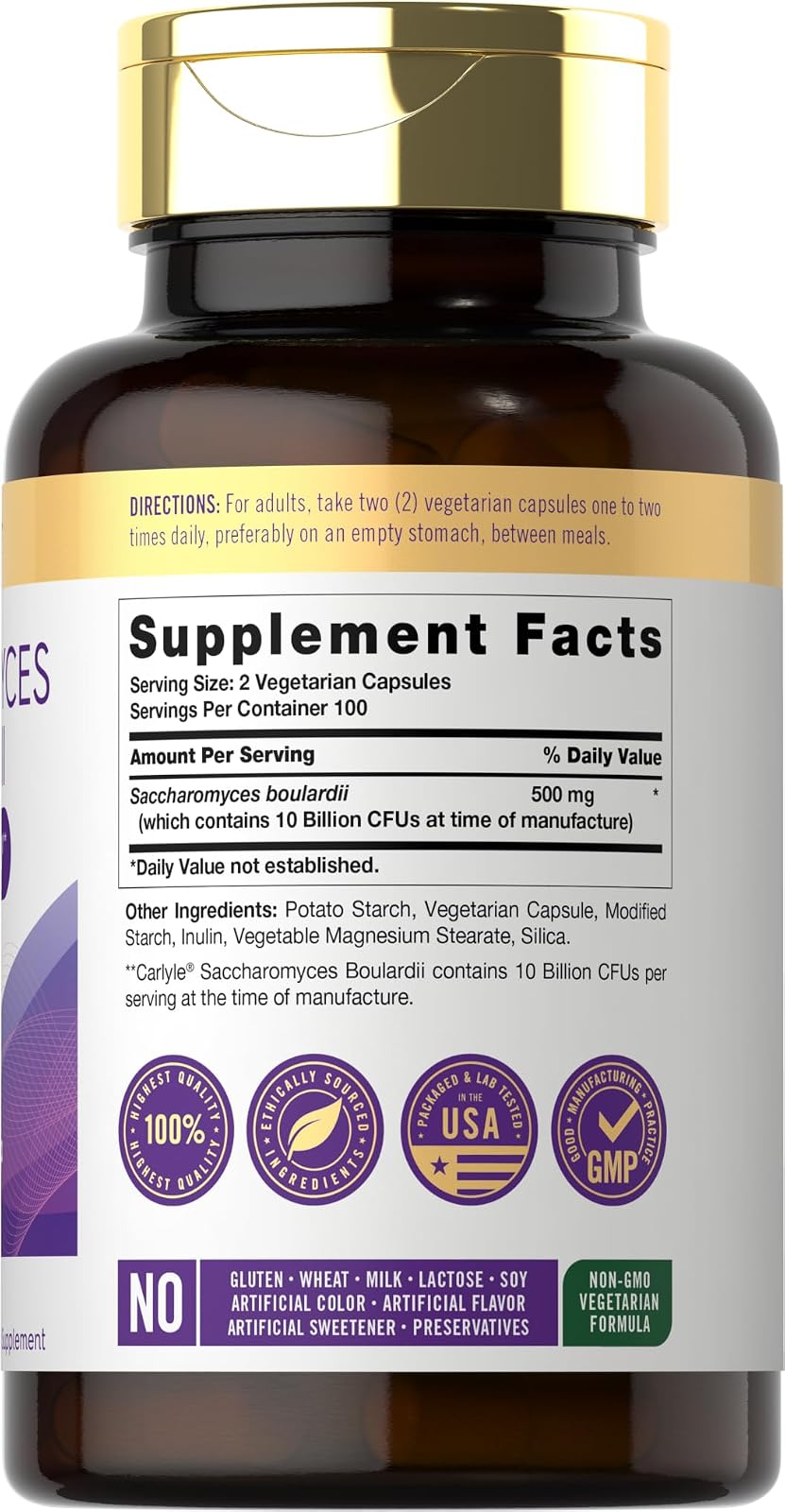 Saccharomyces Boulardii capsules for immunity