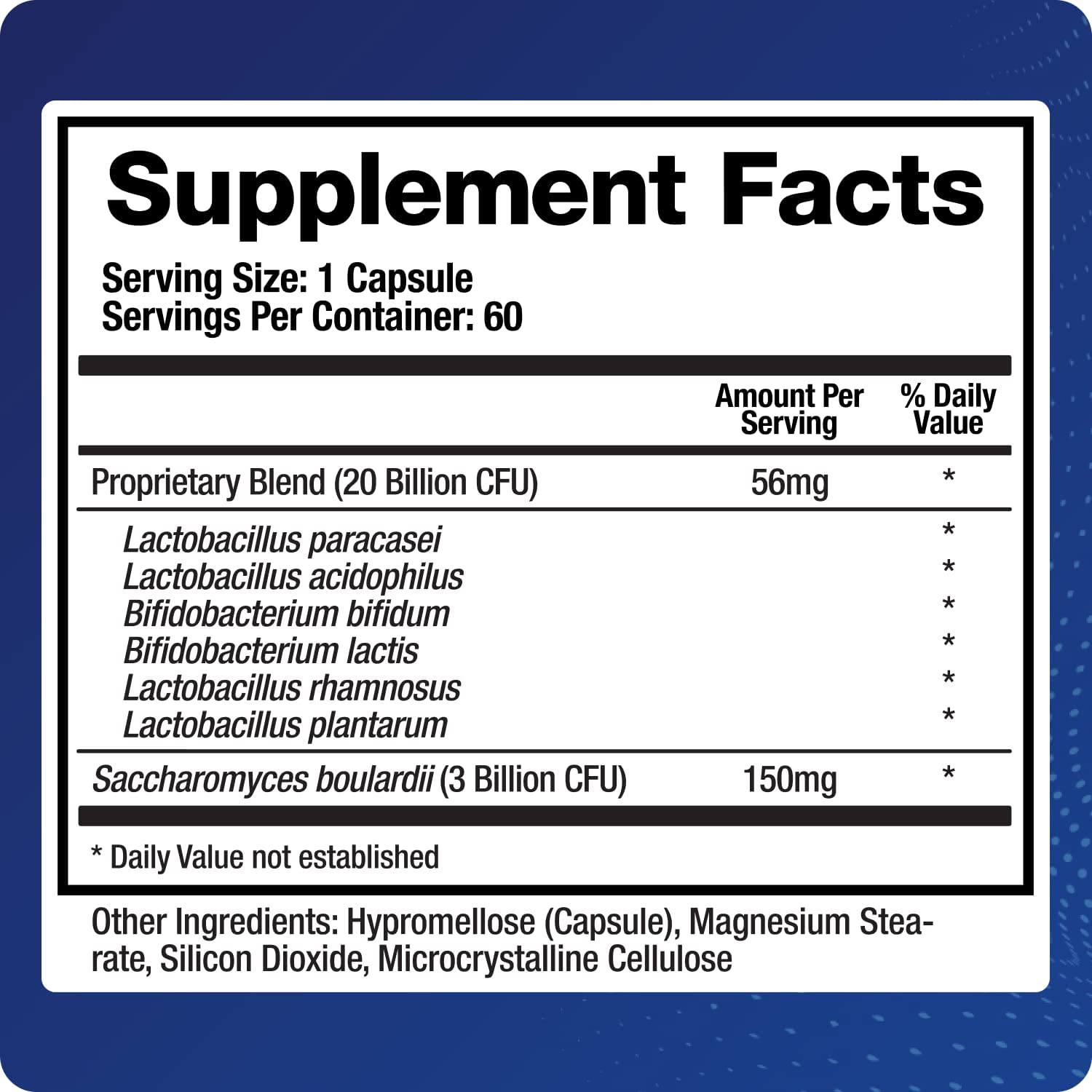 Saccharomyces Boulardii capsules for women