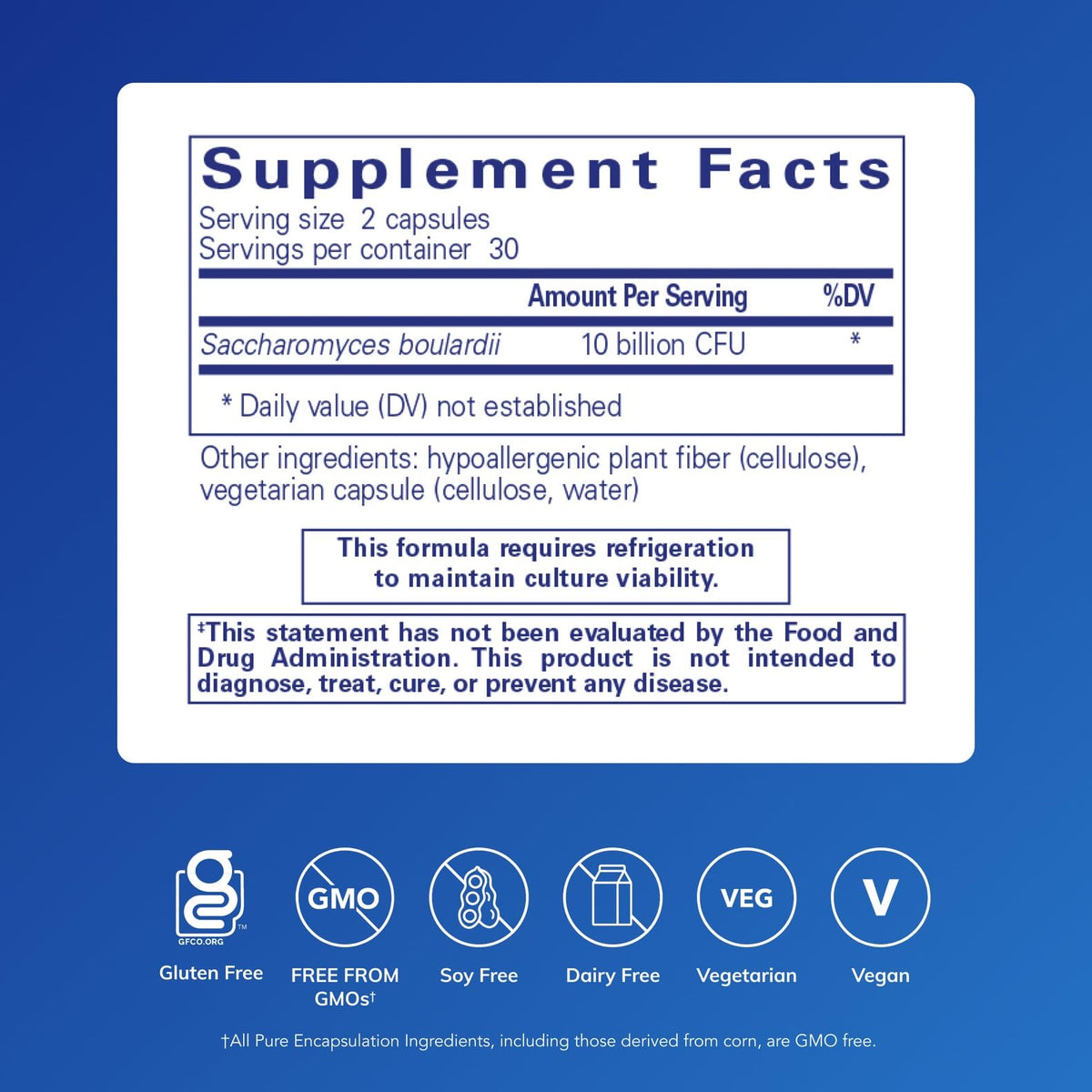 Saccharomyces Boulardii kids probiotic