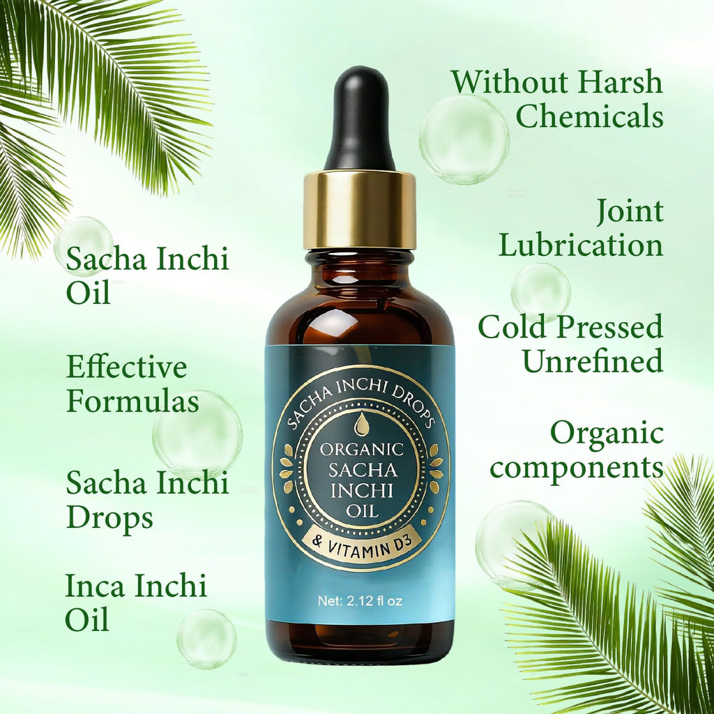 Sacha Inchi oil rich in omega fatty acids