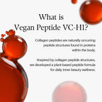 Sachets of vegan collagen peptides