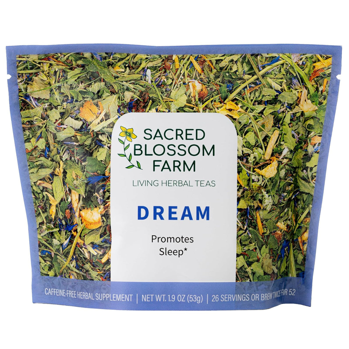 Sacred Blossom Farm herbal tea blend