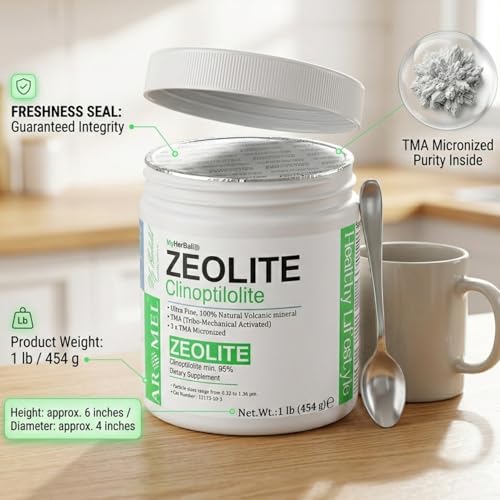 Safe detox cleanse with zeolite