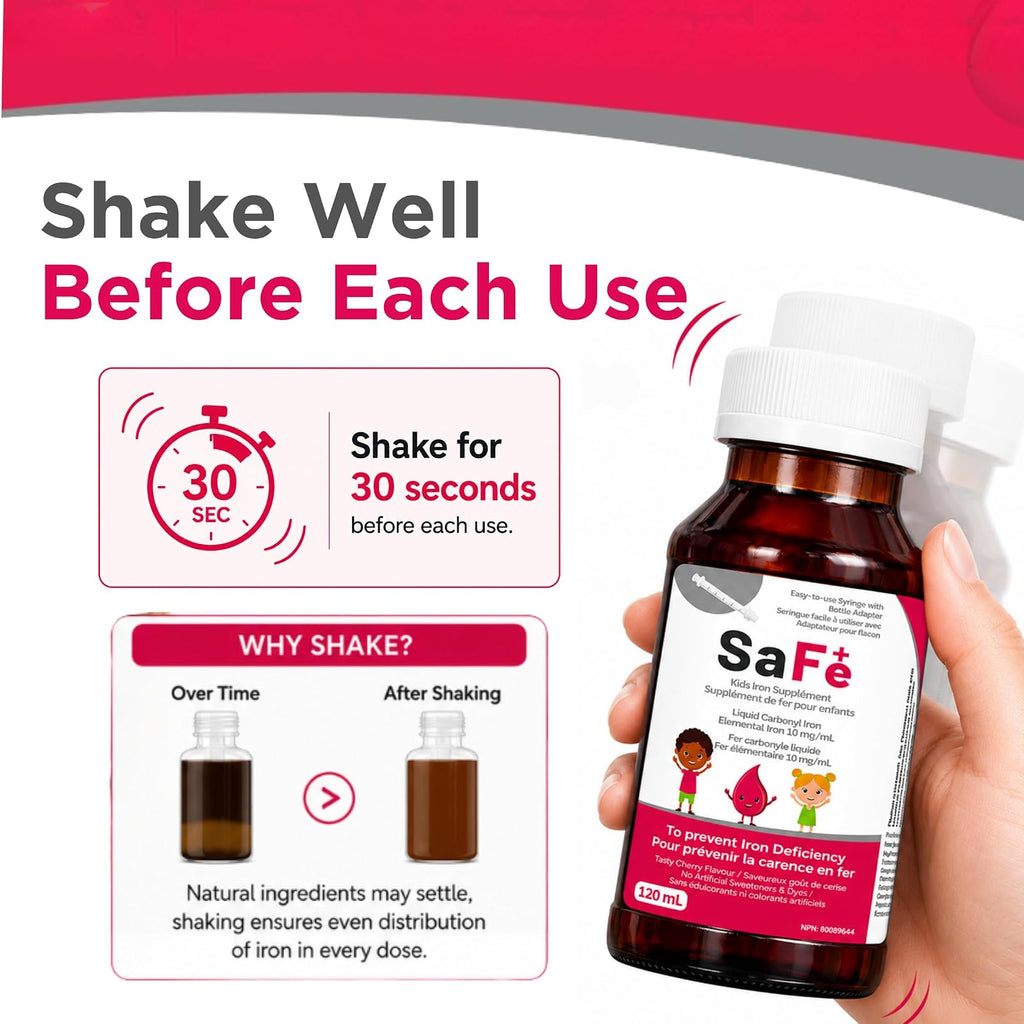 Safe+ iron for daily nutritional support