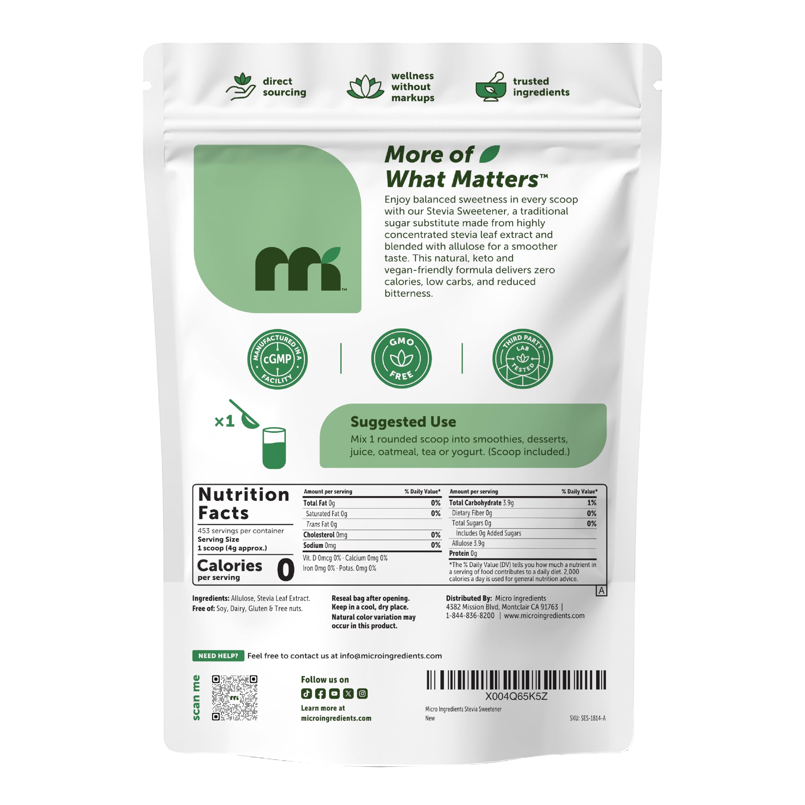 safe sweetener option for dogs