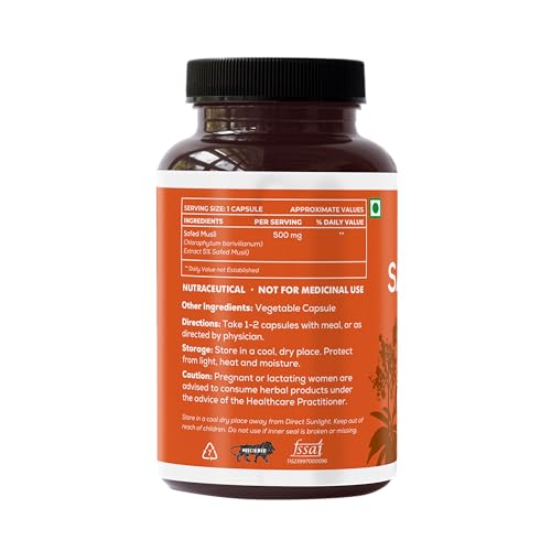safed musli capsules for active lifestyle