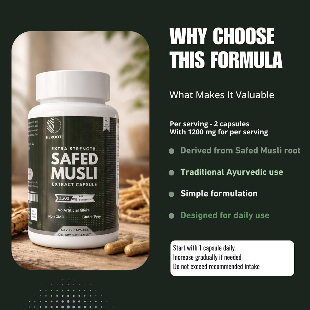 safed musli capsules for women