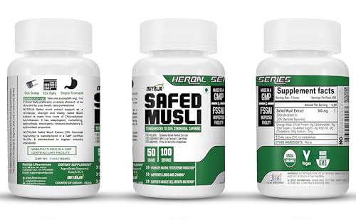 Safed Musli extract for stress relief