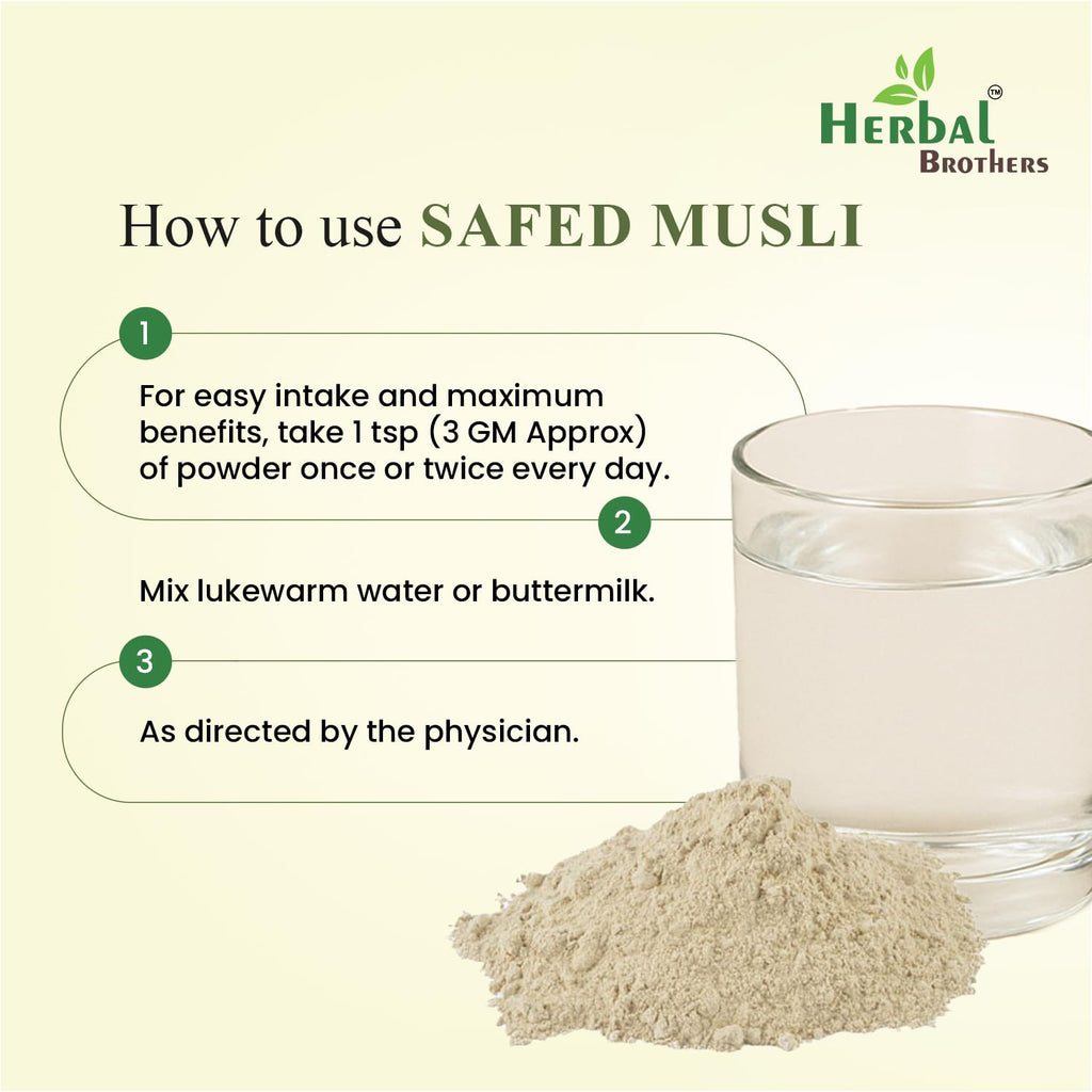 Safed Musli for immune support