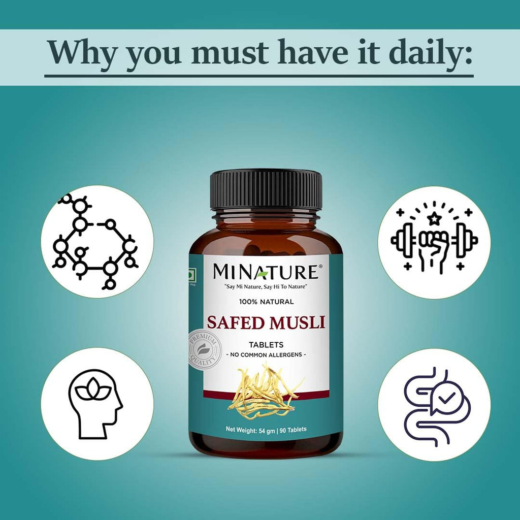 Safed Musli supports immune health