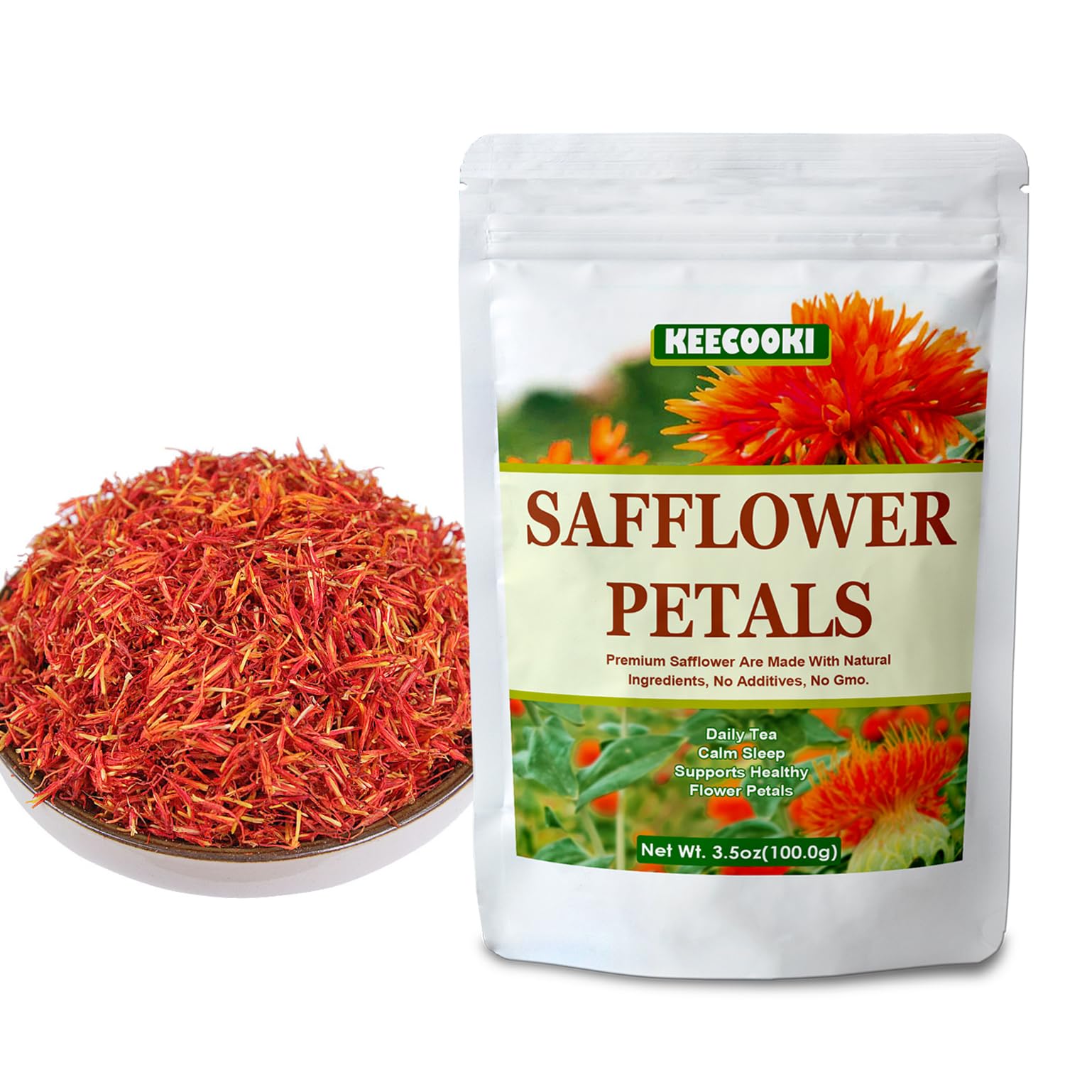 safflower petals for skin care