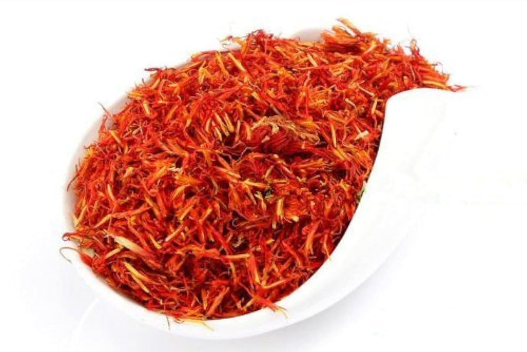 safflower petals herbal tea blend