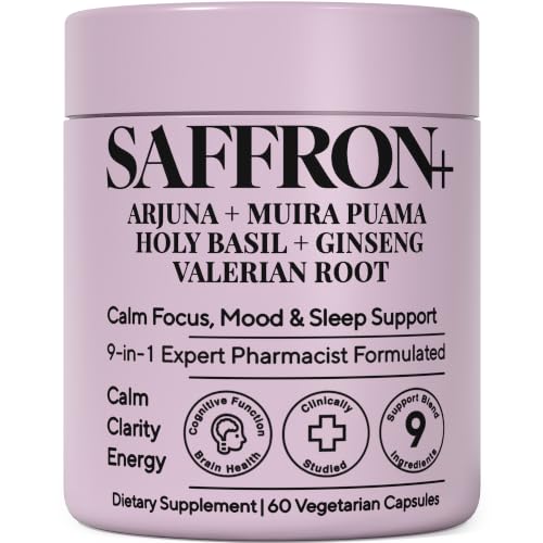 Saffron 100 mg herbal supplement