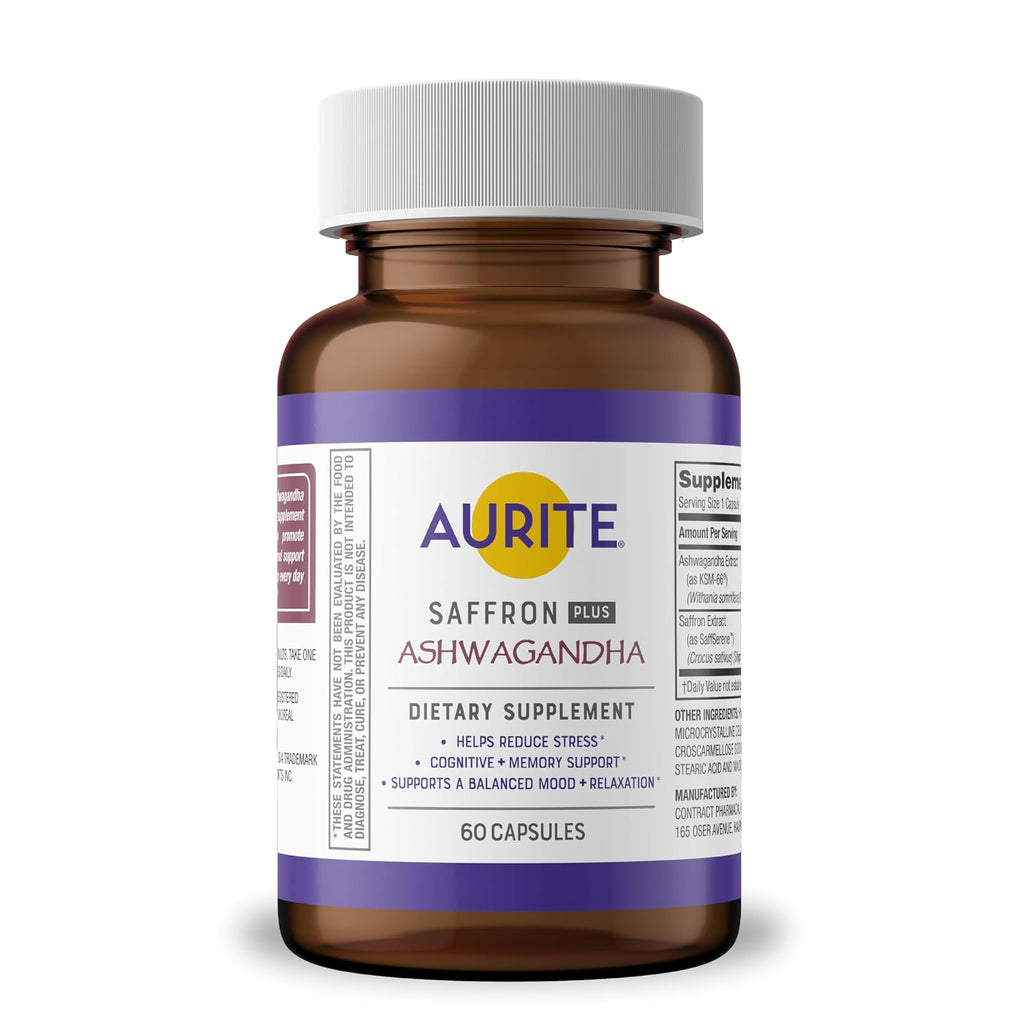Saffron Ashwagandha 500 mg capsules