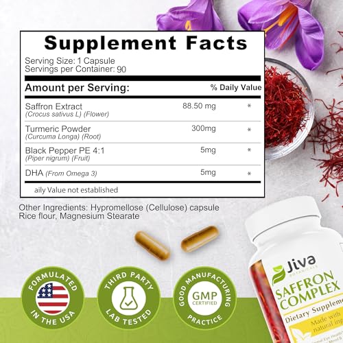 saffron capsules for daily nutrition