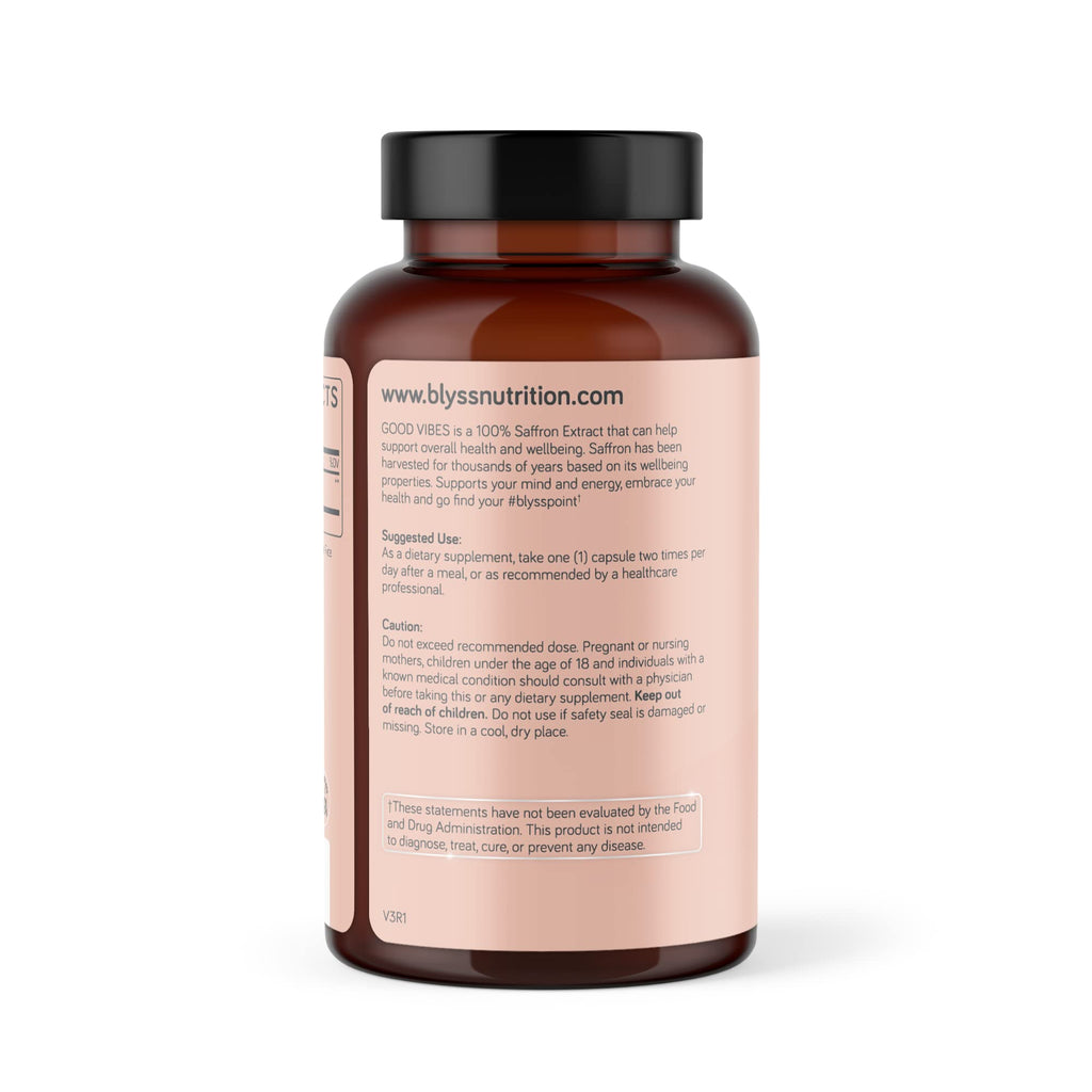 saffron capsules for daily vitality