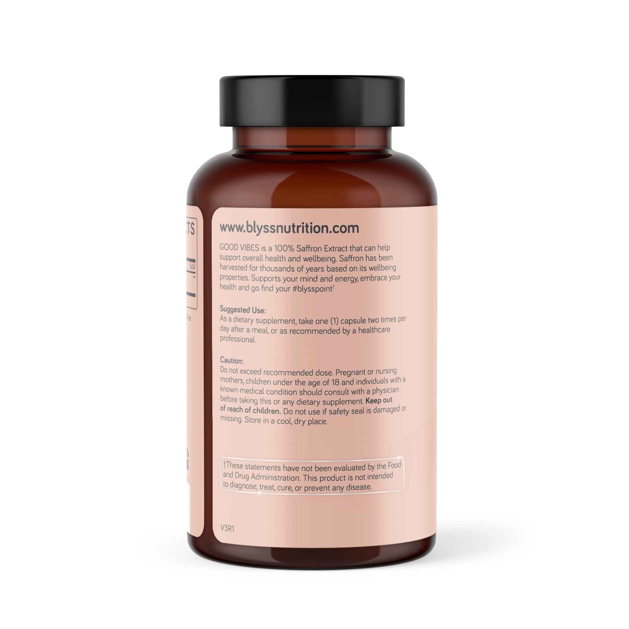 saffron capsules for daily vitality