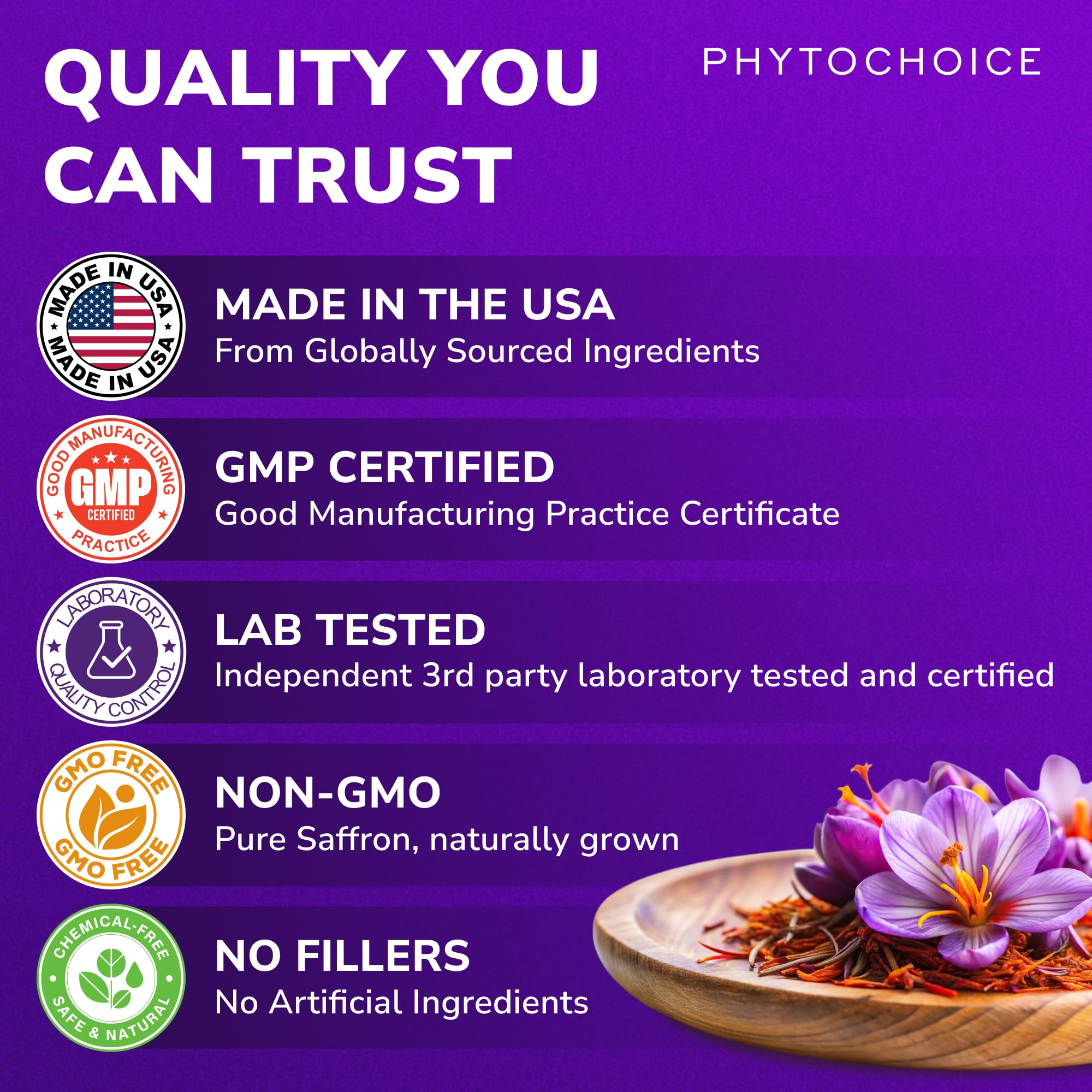 saffron capsules for overall wellness