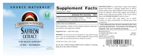 saffron extract for daily mood boost