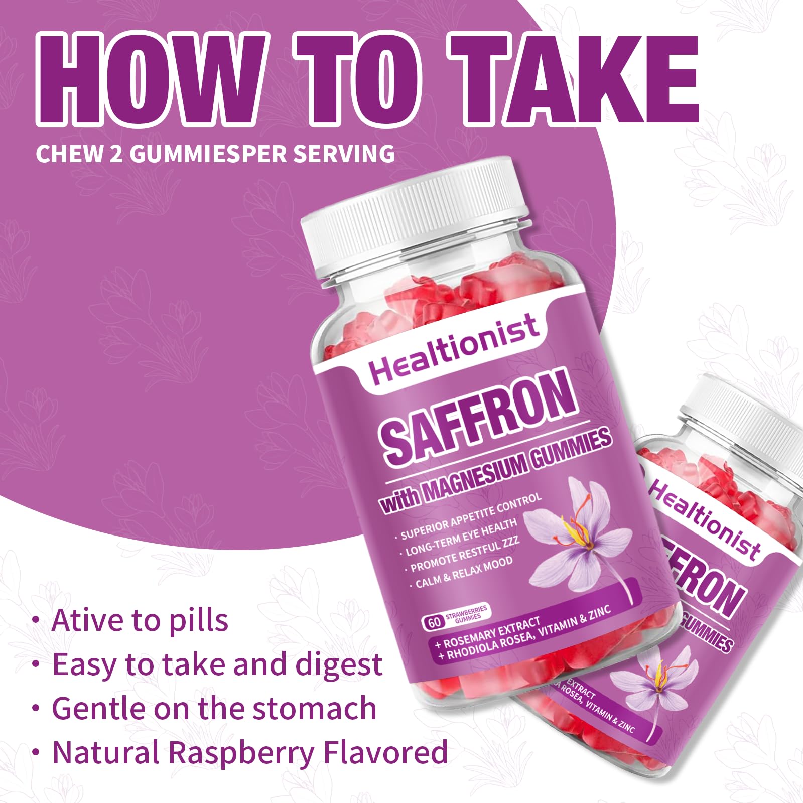saffron extract for enhanced focus