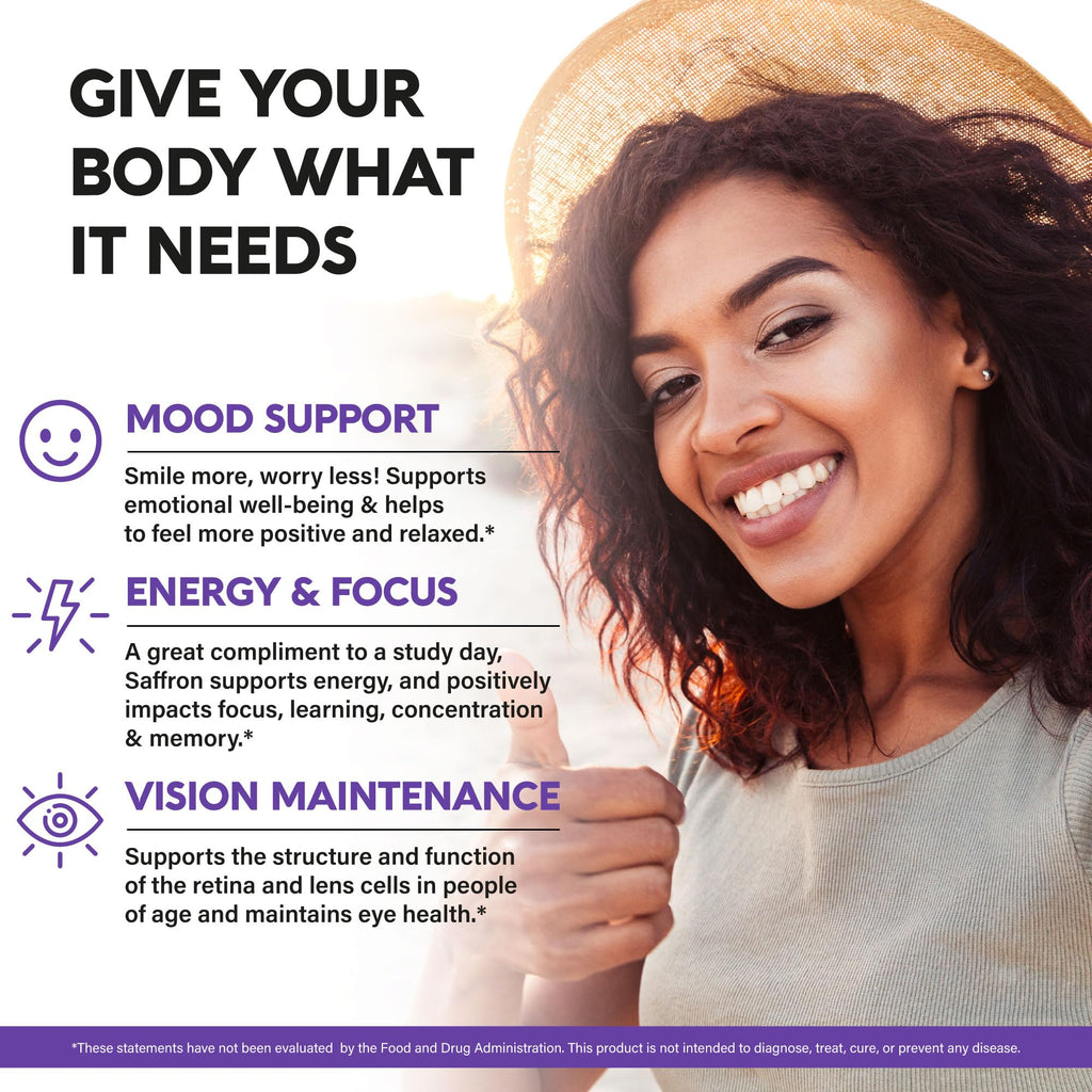 Saffron extract for eye health