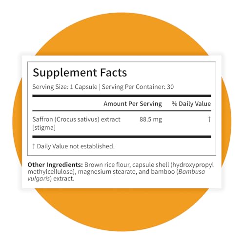 saffron extract for holistic health