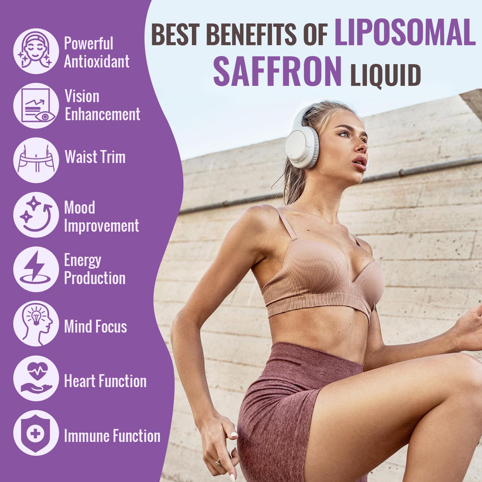 Saffron extract for mental clarity