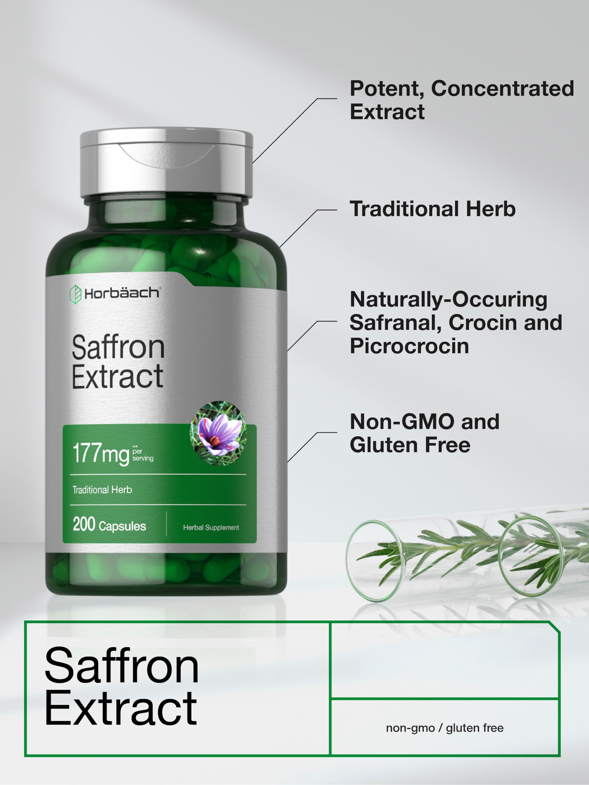 Saffron extract for mood support