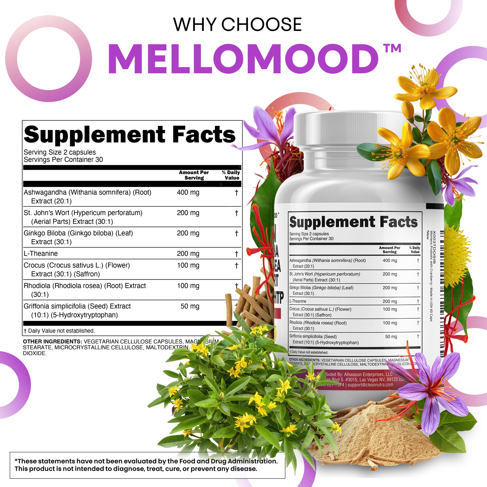 saffron extract for relaxation support