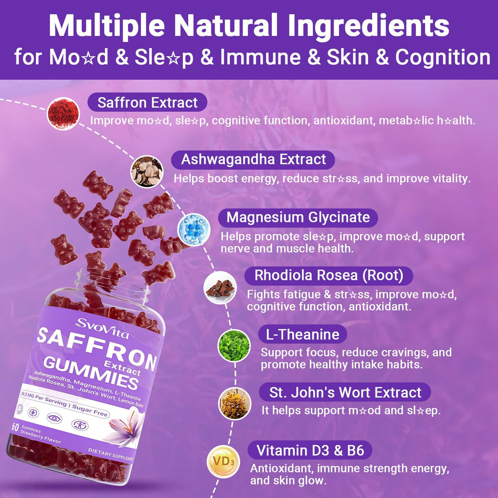 saffron extract for stress relief