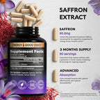 Saffron extract gummy multivitamin option