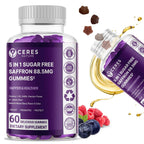 Saffron extract gummy multivitamin