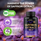 Saffron extract kids multivitamin capsules