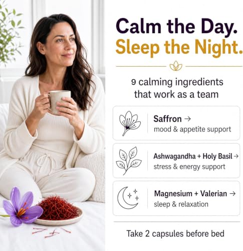 Saffron for stress relief benefits