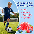 Saffron gummies for better focus