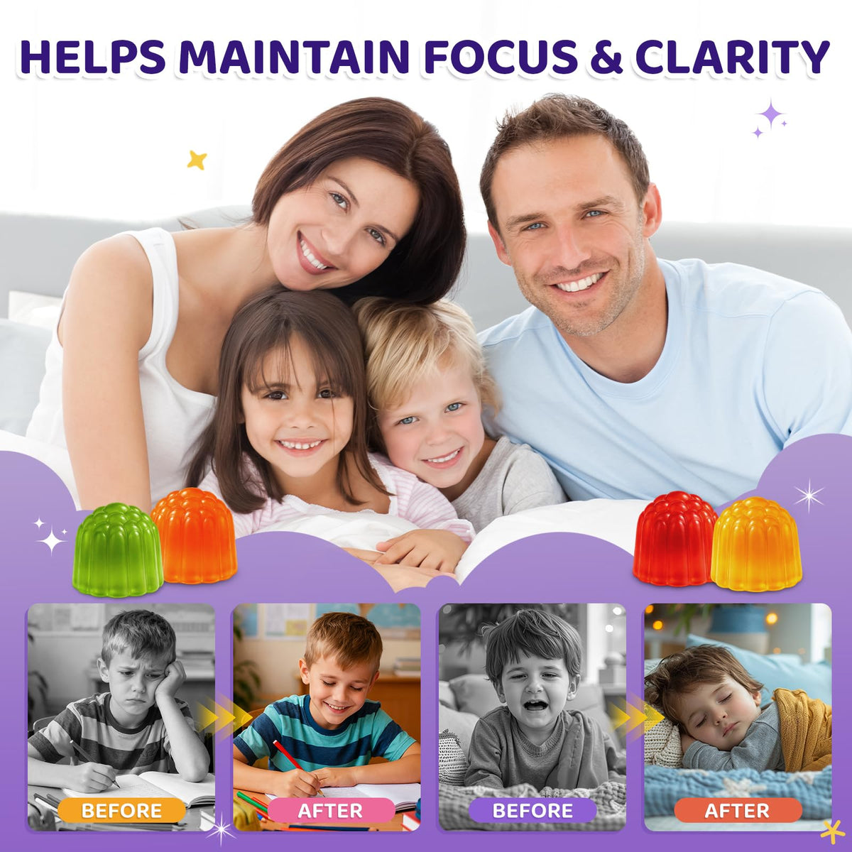 Saffron gummies for better sleep