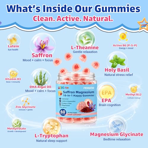Saffron gummies for daily nutrition